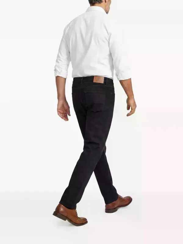 Brunello Cucinelli Logo-embroidered Jeans
