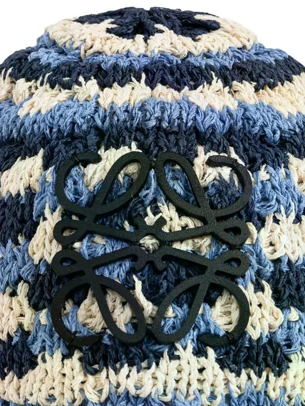 Loewe Anagram Crochet Bucket Hat