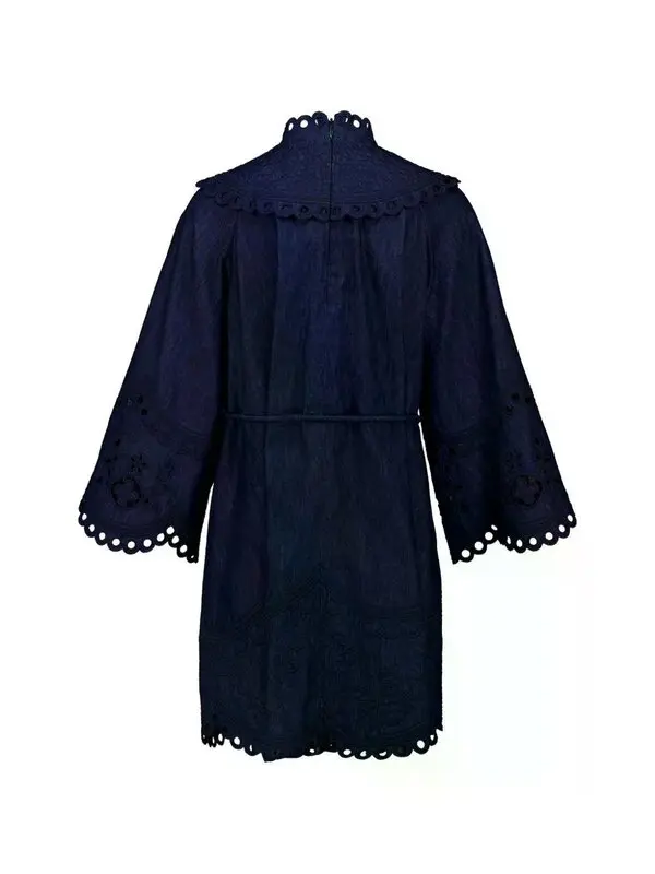 Zimmermann Mahon Mini Dress - Blue