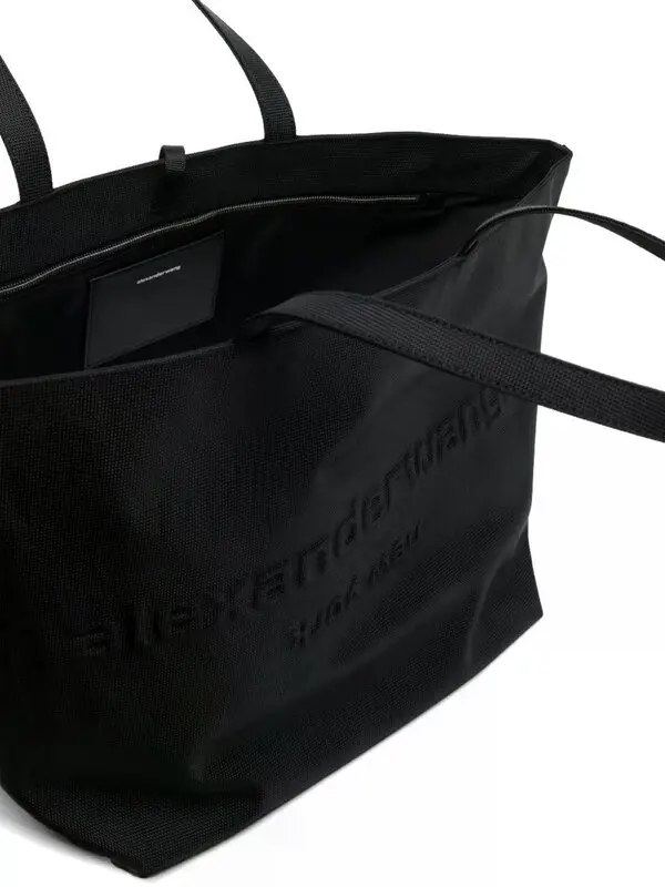 ALEXANDER WANG Punch Logo-embossed Tote Bag