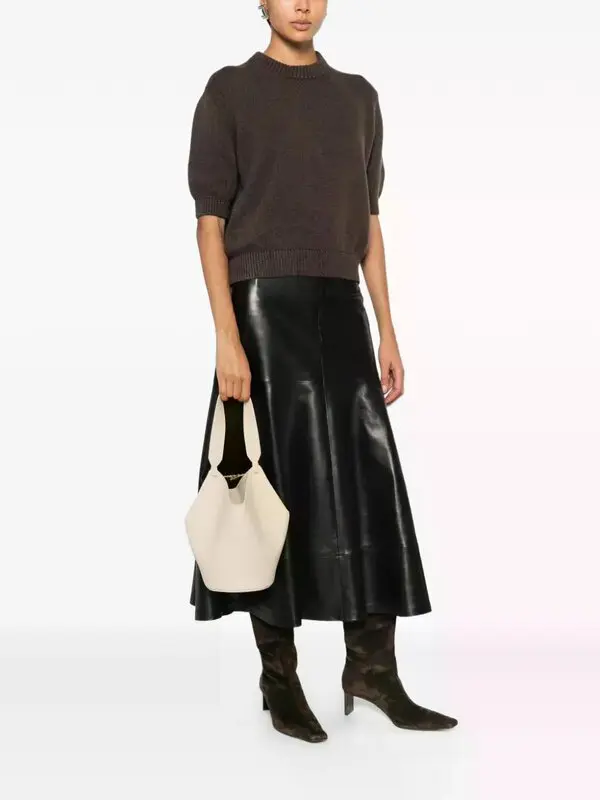 Khaite Mini Lotus Shoulder Bag