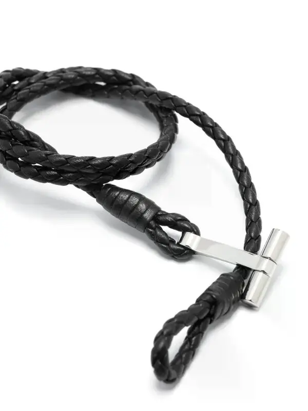 TOM FORD Braided T-bar Bracelet