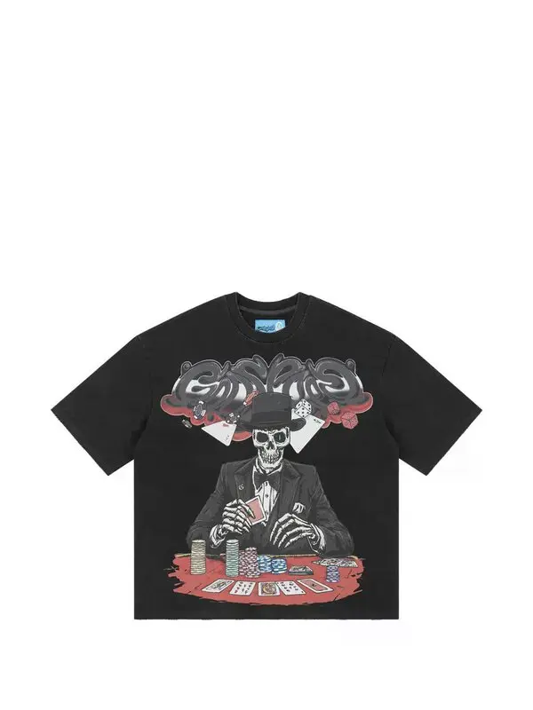 GODSPEED High Stakes Graphic-print T-shirt - Black