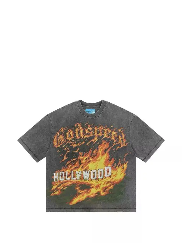 GODSPEED Hollywood Inferno Graphic-print T-shirt