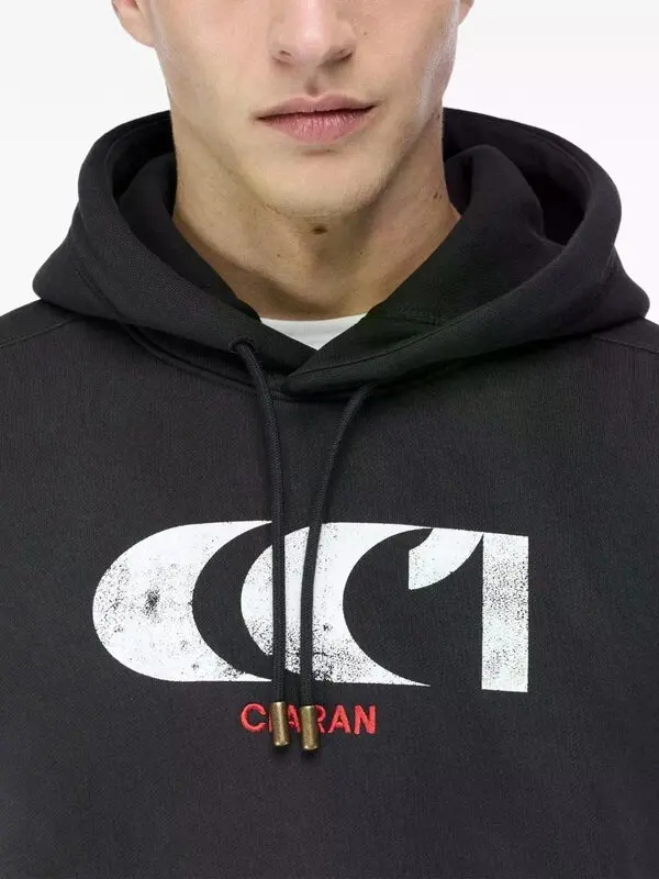 CIARAN Cc1 Logo-print Hoodie