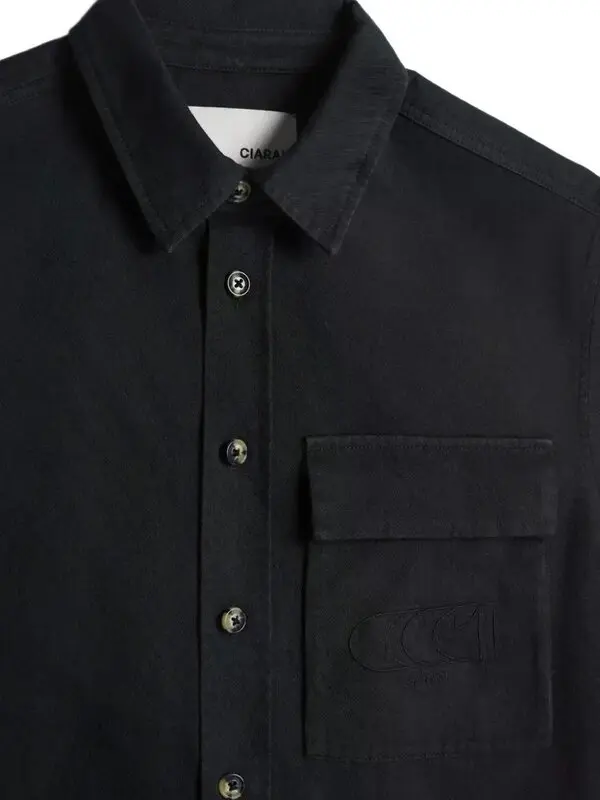 CIARAN Cc1 Club Embroidered Cotton Shirt