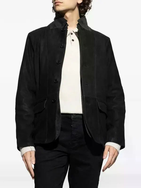 ALLSAINTS Double-layered Suede Jacket