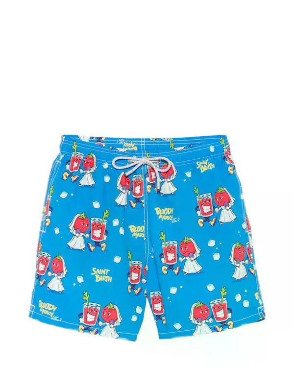 MC2 SAINT BARTH Gustavia Swim Shorts - Blue