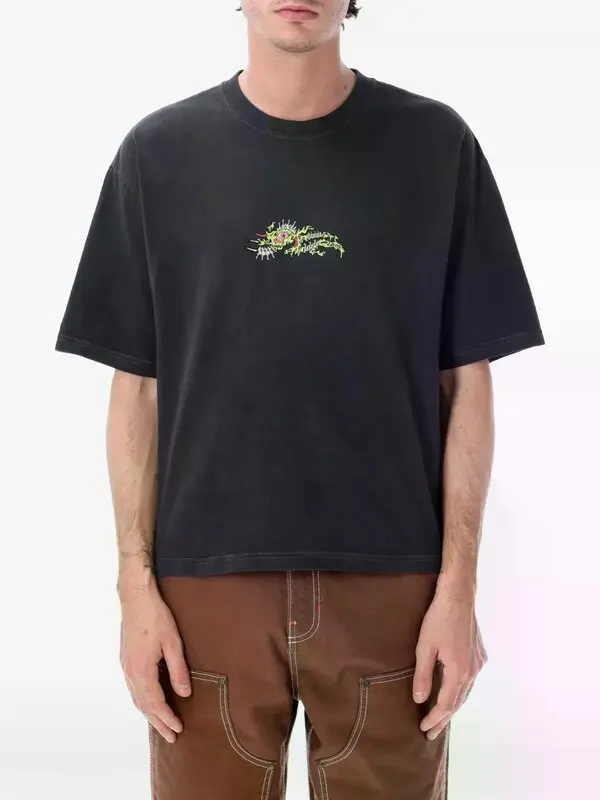 VANS Wreckpack Claw Peace Graphic-print Crew-neck T-shirt