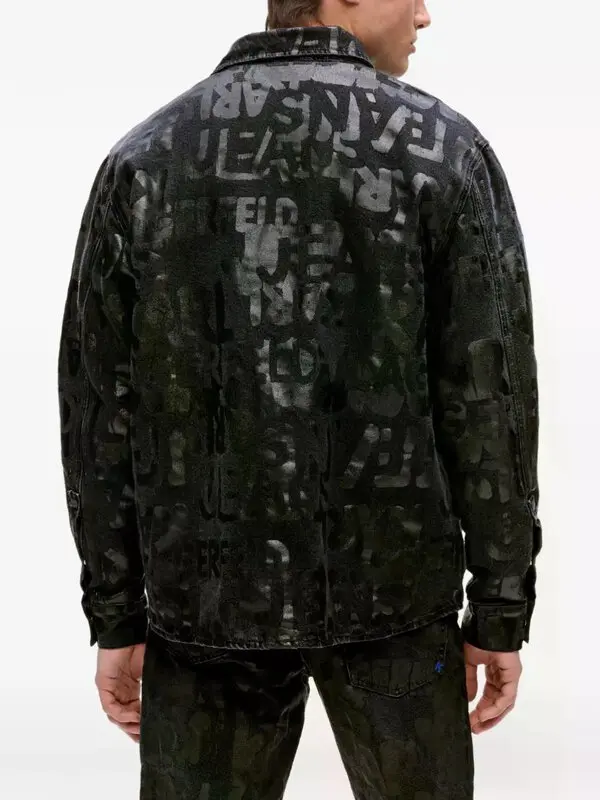 Karl Lagerfeld All-over Logo-print Shirt
