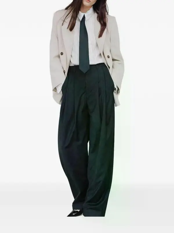 DRYKORN Elicit Pleated Wide-leg Trousers