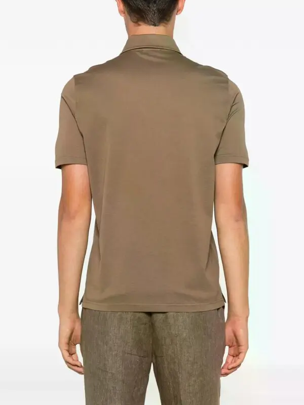 FERRANTE Piqué Polo Shirt