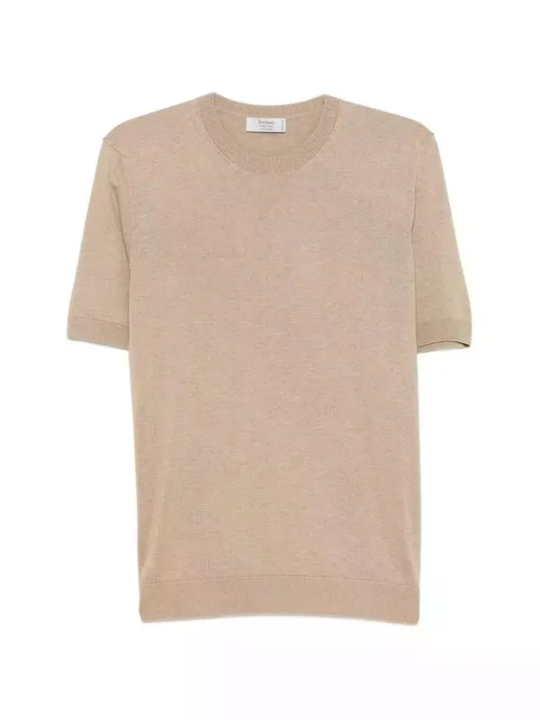 FERRANTE Short-sleeve Sweater - Neutrals
