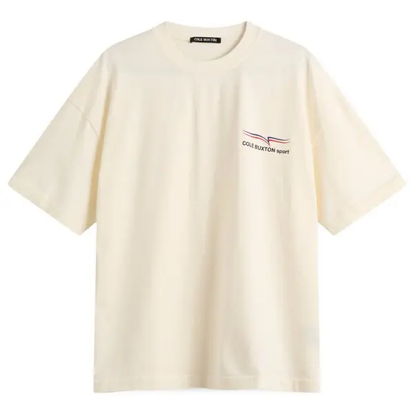 COLE BUXTON Sport T-shirt - Vintage Whitalye