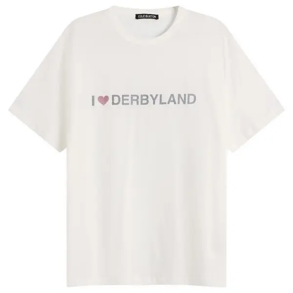 COLE BUXTON I Heart Derbyland T-shirt - Vintage Whitalye