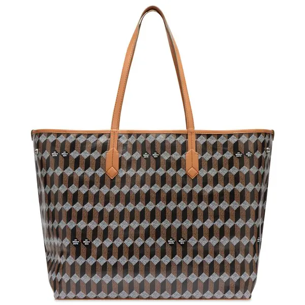 AU DEPART Tote No.55 Reversible Monogram Tote Bag - Black