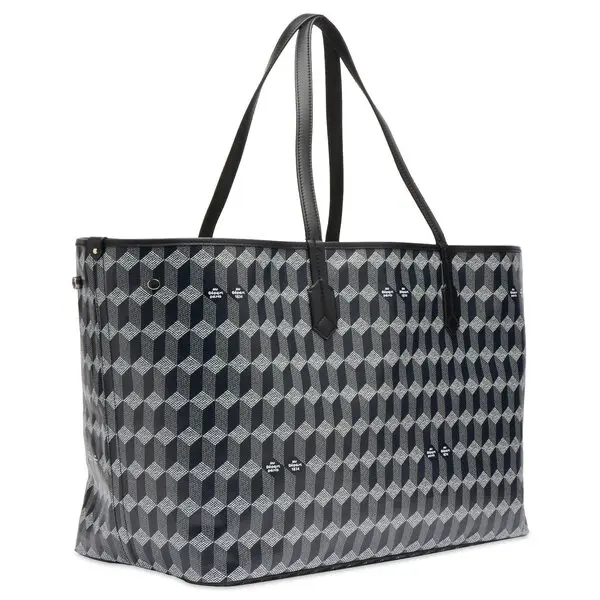 AU DEPART Tote No.55 Reversible Tote Bag With Monogram And Detachable Pouch