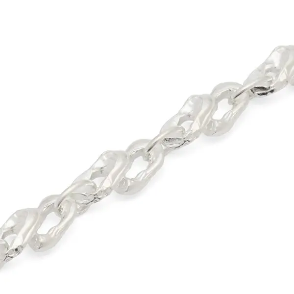 SIMUERO Eslabon Bracelet In Recycled Sterling