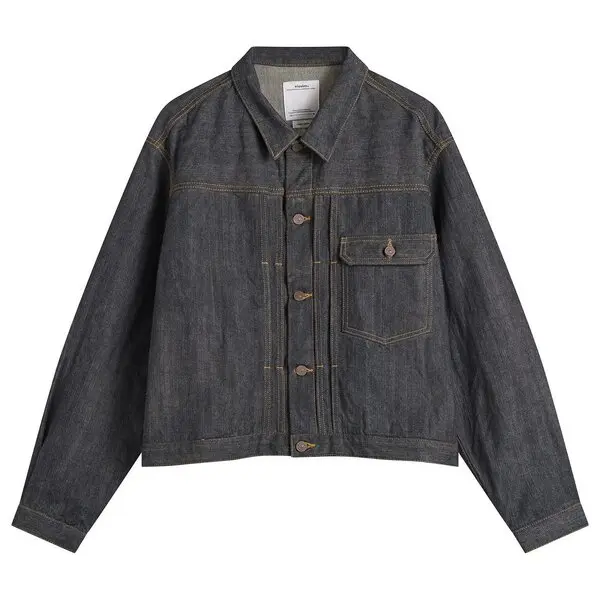 Visvim 02xx Denim Jacket Mud Wash - Indigo