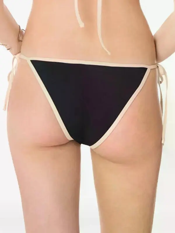 KIÓHNE Zoe Jacquard-effect Bikini Bottoms