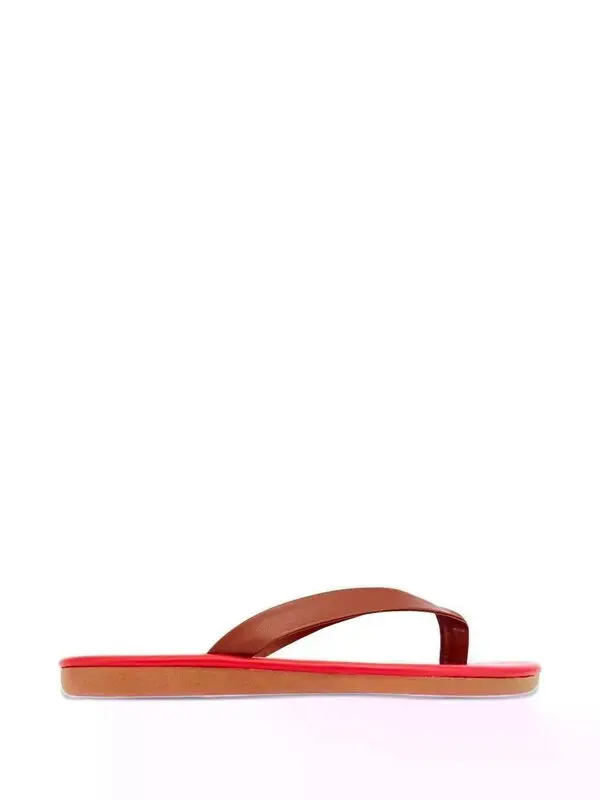 ANCIENT GREEK SANDALS Saionara Leather Sandals - Red
