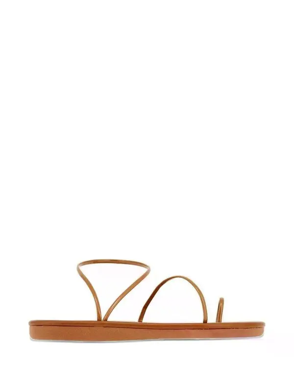 ANCIENT GREEK SANDALS Kansiz Strappy Sandals - Brown