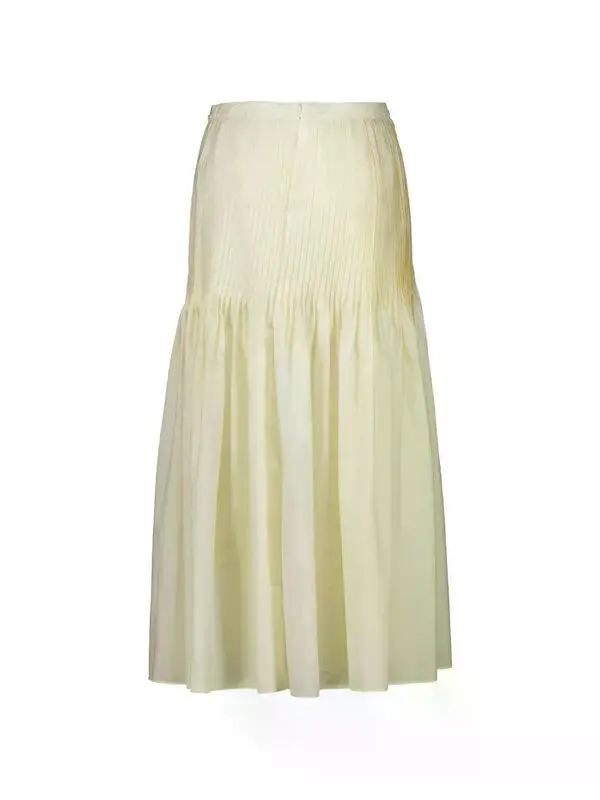 Auralee Cotton Maxi Skirt