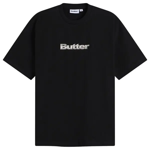 BUTTER GOODS Alloy Logo T-shirt - Black