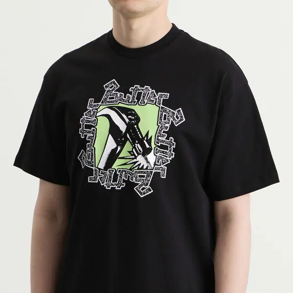 BUTTER GOODS Hammer T-shirt - Black