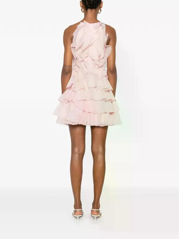Aje Cleo Ruffled Mini Dress