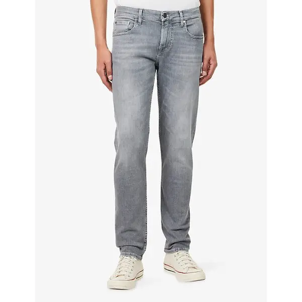 7 For All Mankind Slimmy Tapered Denim Jeans - Faint