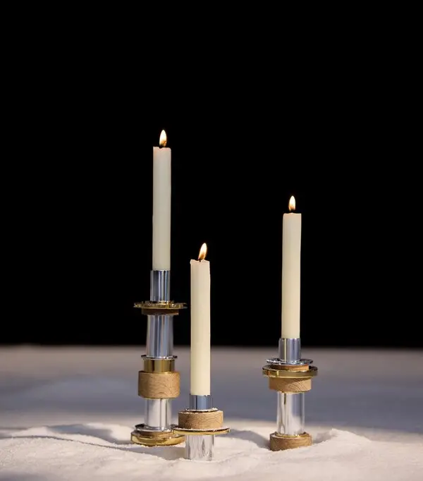 Christofle Myriade Candlestick Holder
