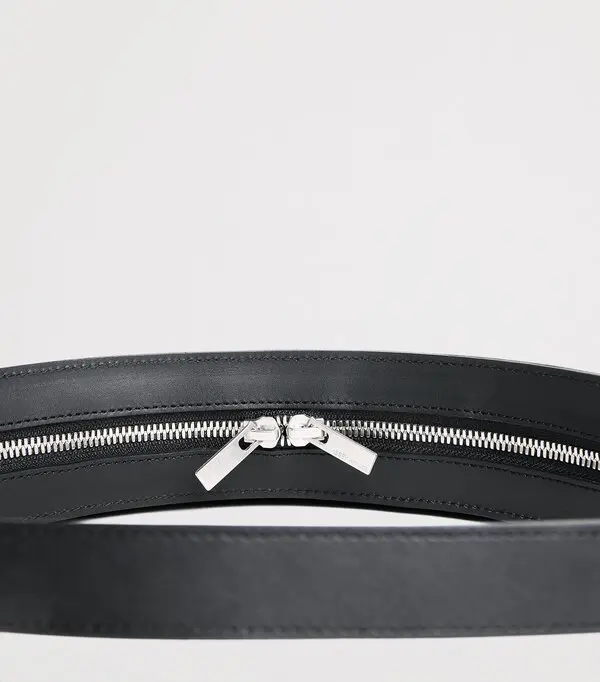 Issey Miyake Medium Leather Fin Bag