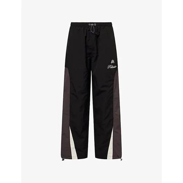 PELLADOR Embroidered-logo Panelled Shell Jogging Bottoms