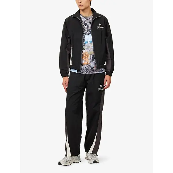 PELLADOR Embroidered-logo Panelled Shell Jogging Bottoms