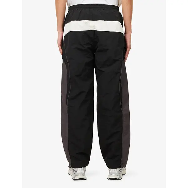 PELLADOR Embroidered-logo Panelled Shell Jogging Bottoms