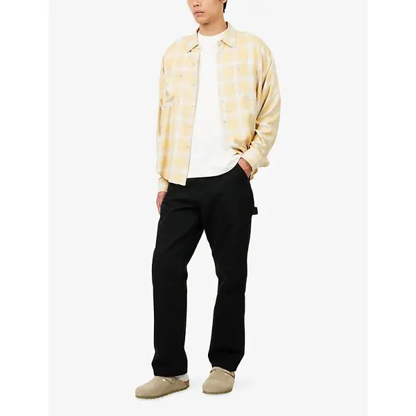 COLE BUXTON Western Check Woven Shirt