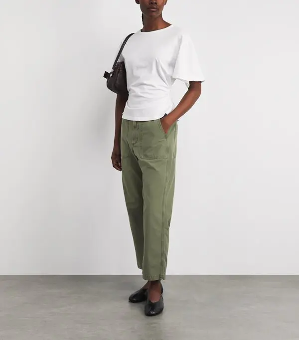 Citizens Of Humanity Cotton Winslow Utility Trousers - Green