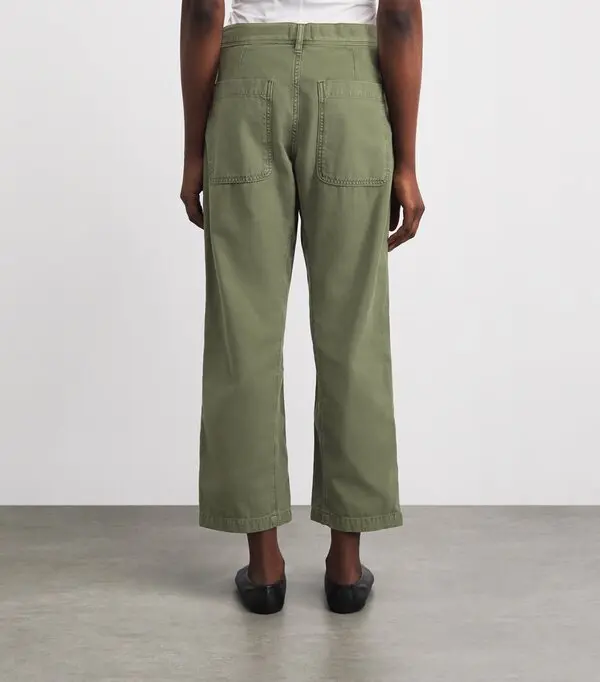 Citizens Of Humanity Cotton Winslow Utility Trousers - Green
