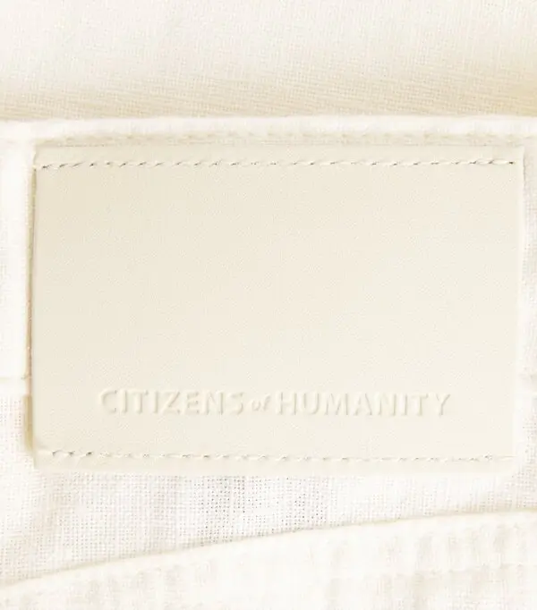 Citizens Of Humanity Brynn Drawstring Trousers - Ivory