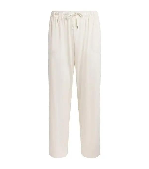 Derek Rose Basel Lounge Trousers - Neutral