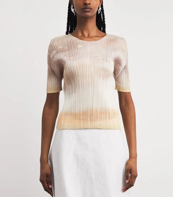 Issey Miyake Sea Bubble Short Sleeve Top