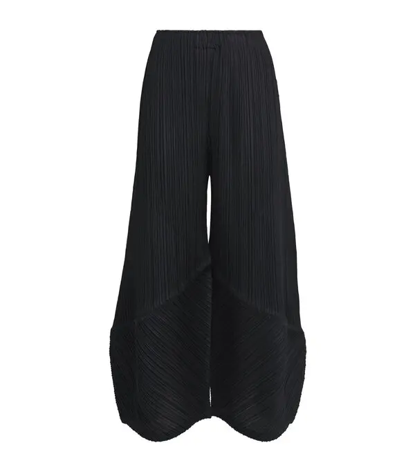 Issey Miyake Thicker Bottoms 2" Wide Leg Trousers