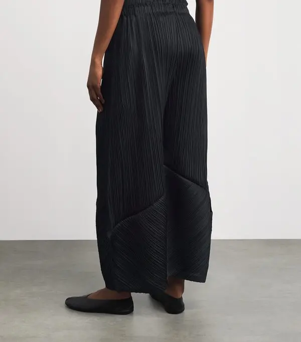 Issey Miyake Thicker Bottoms 2" Wide Leg Trousers