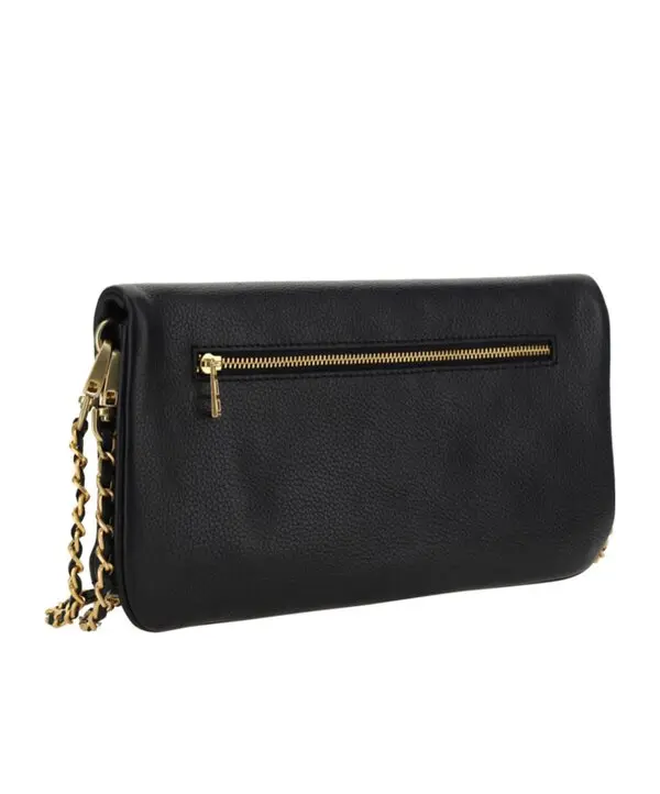 Zadig&Voltaire Voltaire Rock Logo Plaque Clutch Bag
