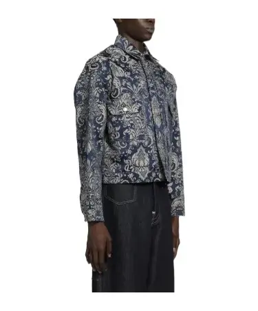 Junya Watanabe Jacquard Buttoned Jacket