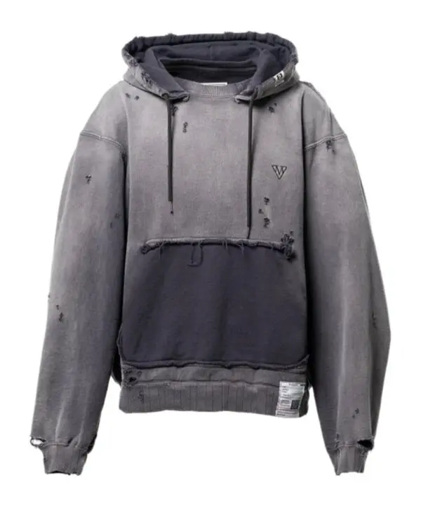 Mihara Yasuhiro Distressed Hoodie