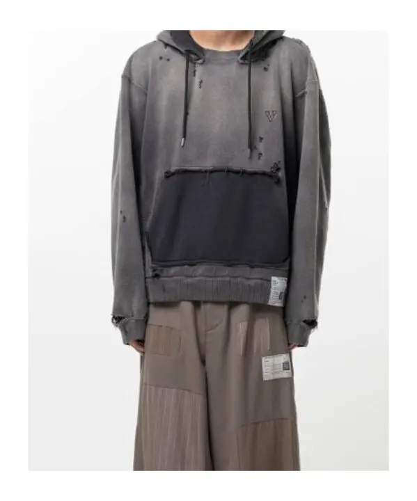 Mihara Yasuhiro Distressed Hoodie