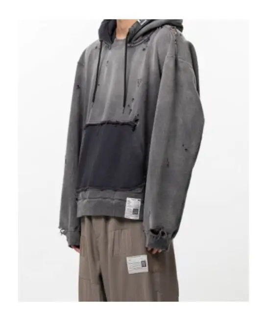 Mihara Yasuhiro Distressed Hoodie