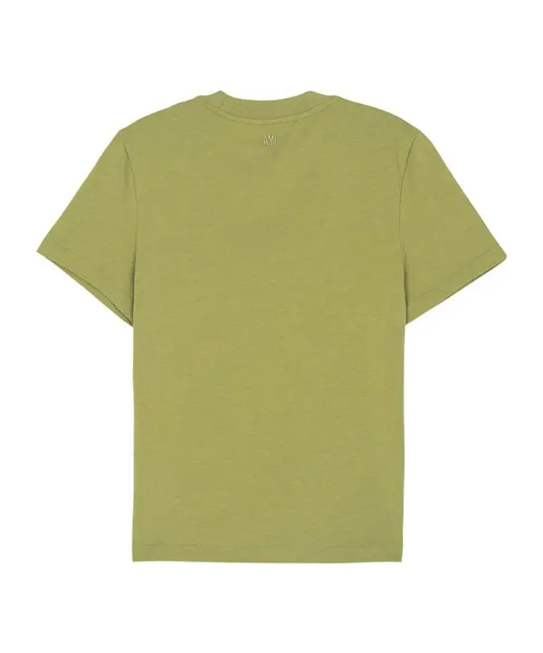 AMI Paris De Coeur Crewneck T-shirt - Matcha